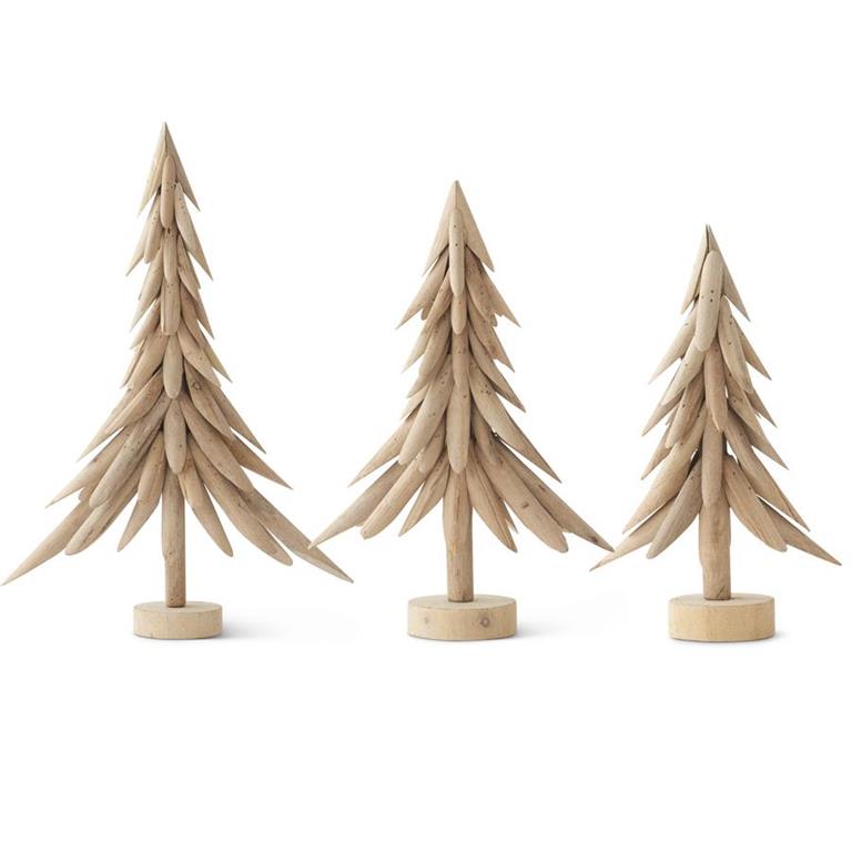 Wooden Christmas Trees – Adorned Grace